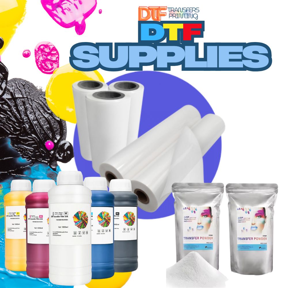 DTF Printing Supplies | DTF Powder, Film & Ink | Professional Grade - DTF Transfers Printing